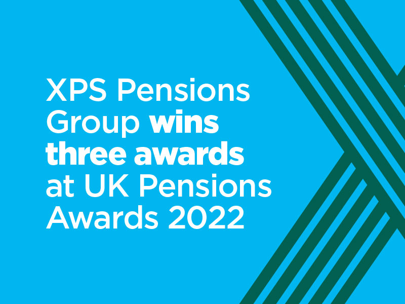 XPS Pensions Group wins three awards at UK Pensions Awards 2022 - XPS Group