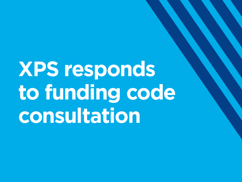 XPS responds to funding code consultation